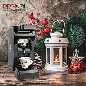 PRENDI Spinel Ciao Espresso Coffee Machine, Single Serve Coffee Maker, Espresso Coffee Pod Machine Comes with 100 pods FREE ((Guaranteed to Boost Your Morning)