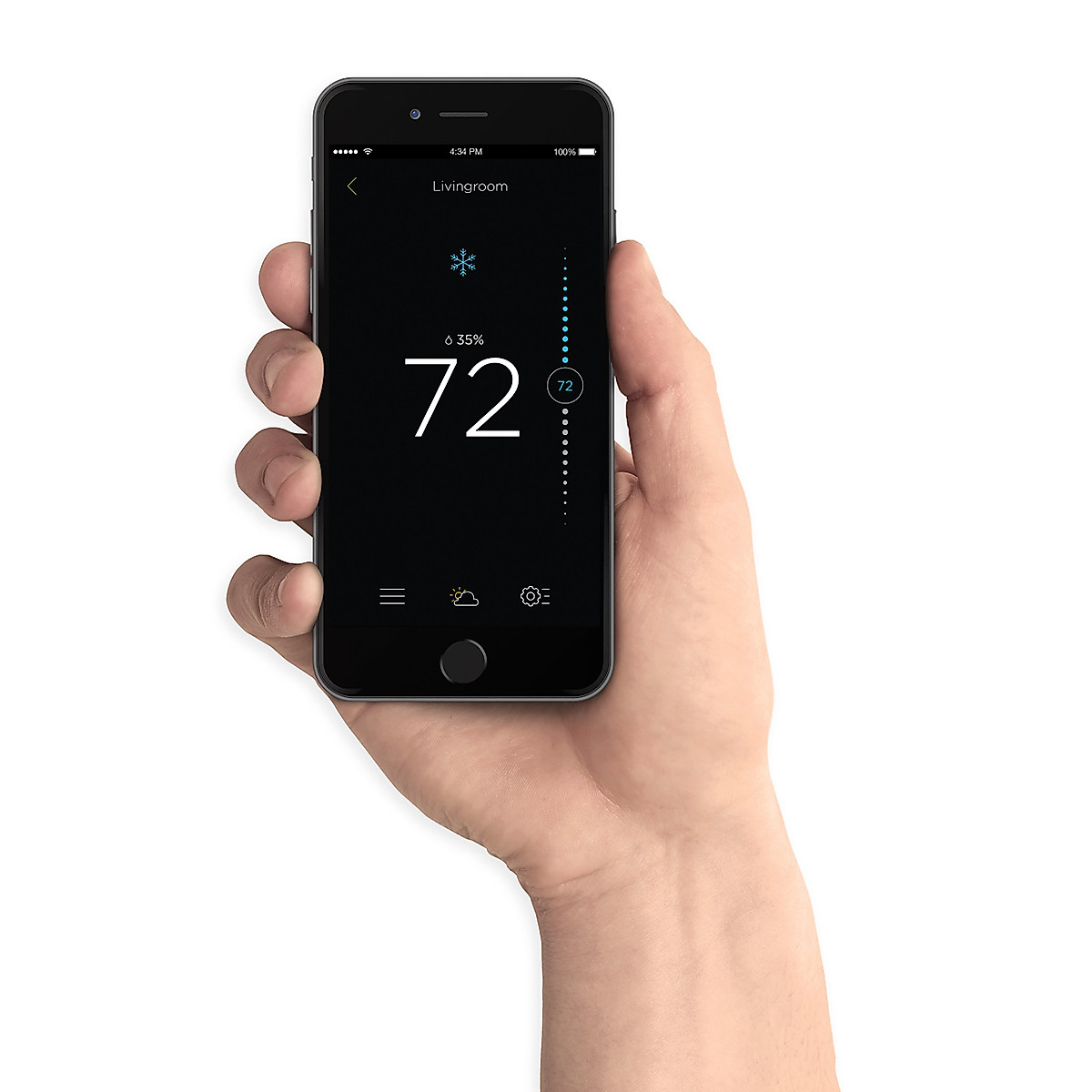 ecobee EB-STATe3L-01 3 Lite Thermostat, Wi-Fi, Works with Amazon Alexa