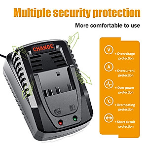 BC660 SKC181-02 BC1880 Charger for Bosch 18V 14.4V Li-ion Battery 1018K BAT609 BAT609G BAT618 BAT618G BAT614 2607336236 Electrical Drill