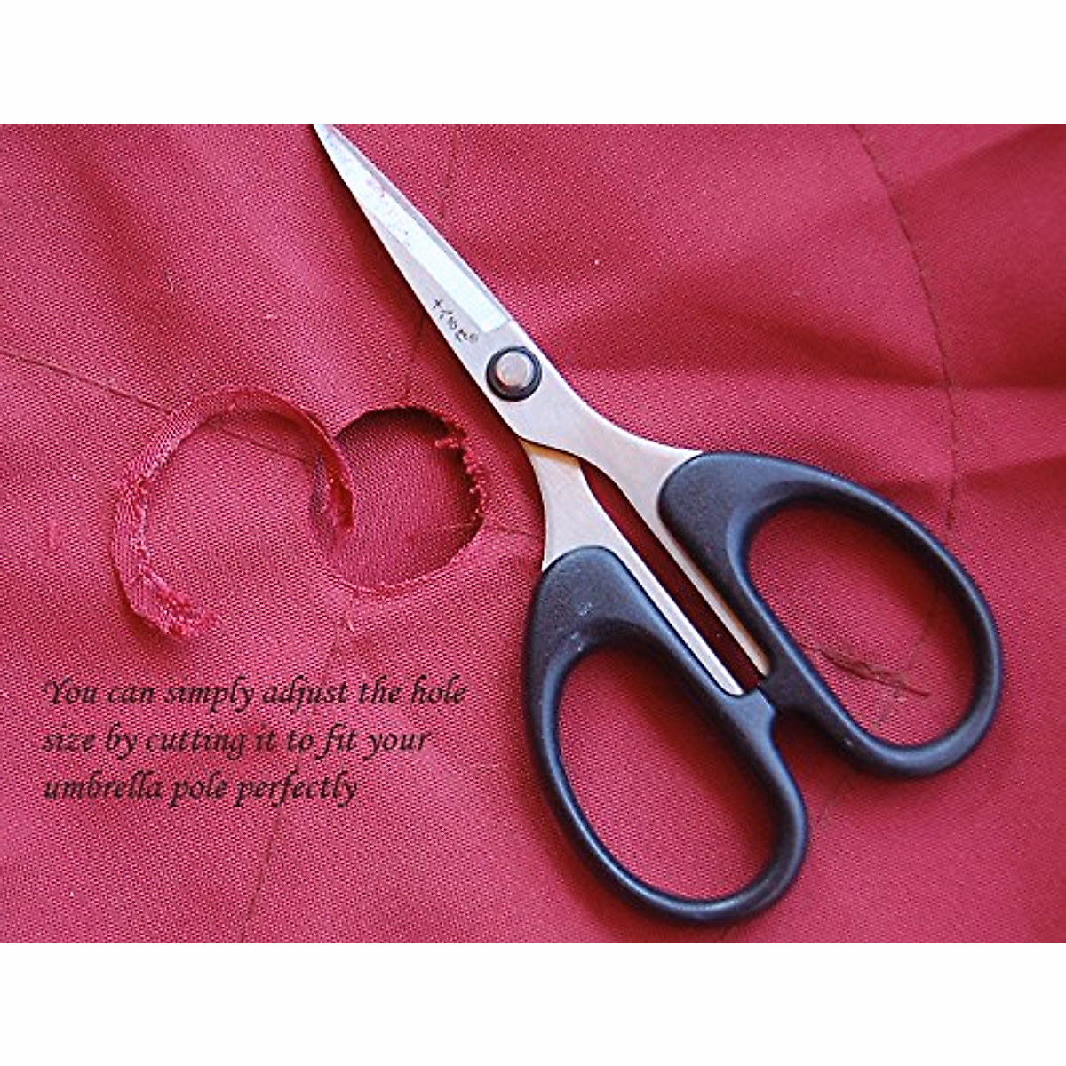 BELLRINO Replacement * BLACK * Umbrella Canopy for 9 ft 6 Ribs (Canopy Only) (BLACK-96)