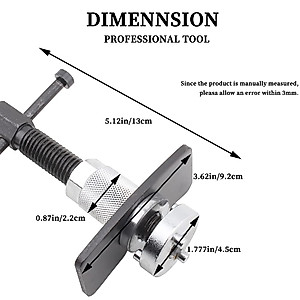 beduan Disc Brake Piston Caliper, Wind Back Car Repair Brake Pad Replacement Tool for Automotive
