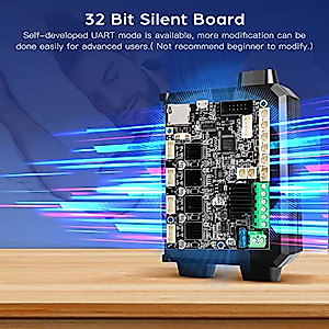 Sovol SV06 3D Printer Open Source with All Metal Hotend Planetary Dual Gear Direct Drive Extruder 25-Point Auto Leveling PEI Build Plate 32 Bit Silent Board Printing Size 8.66x8.66x9.84 inch
