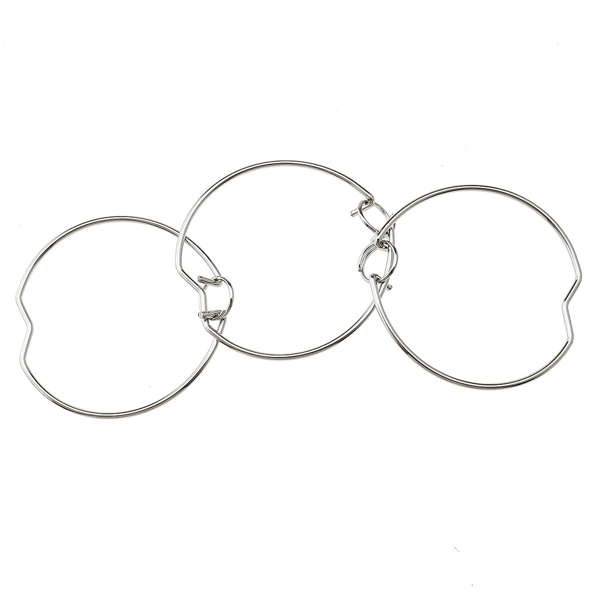 20pcs Lamp Retaining Spring Clip Ring Compatible with 50mm MR16 GU10 Spot Light Downlight