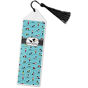 Yoga Poses Book Mark w/Tassel (Personalized)