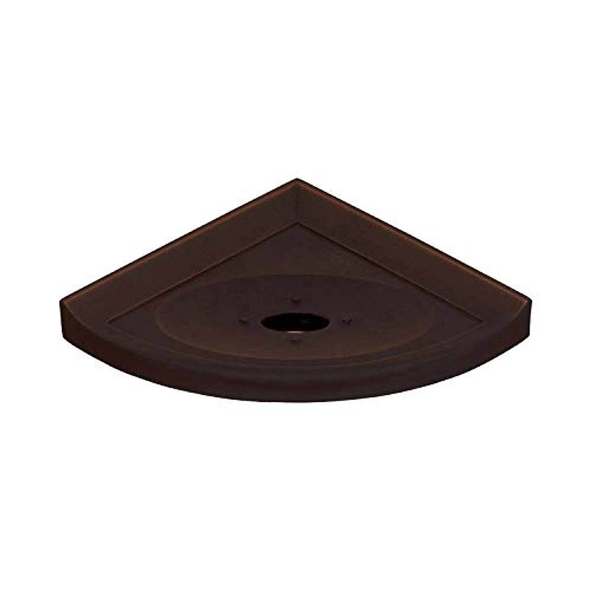 Questech Décor 5 Inch Shower Soap Dish, Bathroom Shelf Storage Organizer, Lugged For New Construction, Corner Shower Shelf Caddy For Tiled Shower Walls, 5 Inch Metro Lugged, Oil Rubbed Bronze Finish