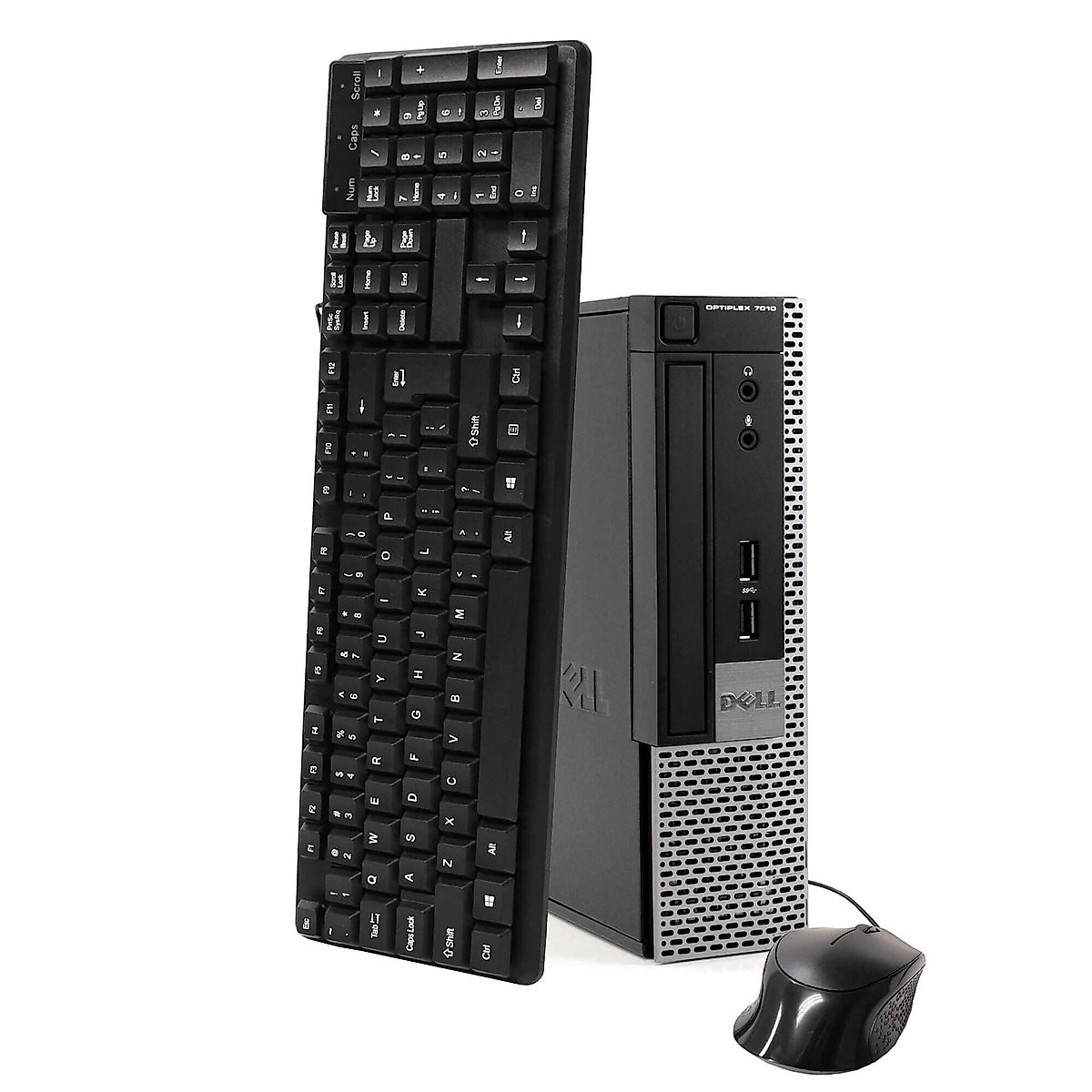Dell Desktop Optiplex 7010 USFF - Intel Core i3-3220 3.3GHz, 8GB DDR3 RAM, 120GB SSD, Windows 10 Pro (Renewed)
