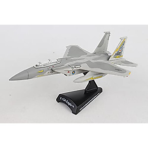 Daron Postage Stamp F-15 Eagle 5th Fighter Interceptor Sqn. 1/150 Scale, Gray