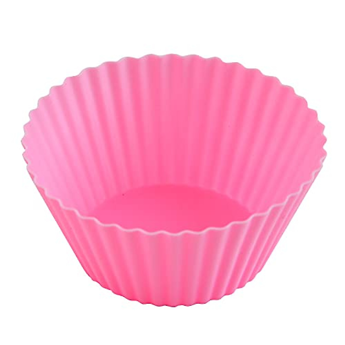 Silicone Cupcake Cups Pack of 24.Reusable Silicone Baking Cups,Multicolor Muffin Liners .Resistance High Temperature. Silicone Cups for Baking