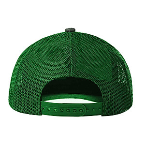 TSSGBL Snapback Men Women Trucker Hat Summer Plain Trendy Baseball Cap,Adjustable Blank Mesh Back Workout Baseball Golf Cap Kelly Green