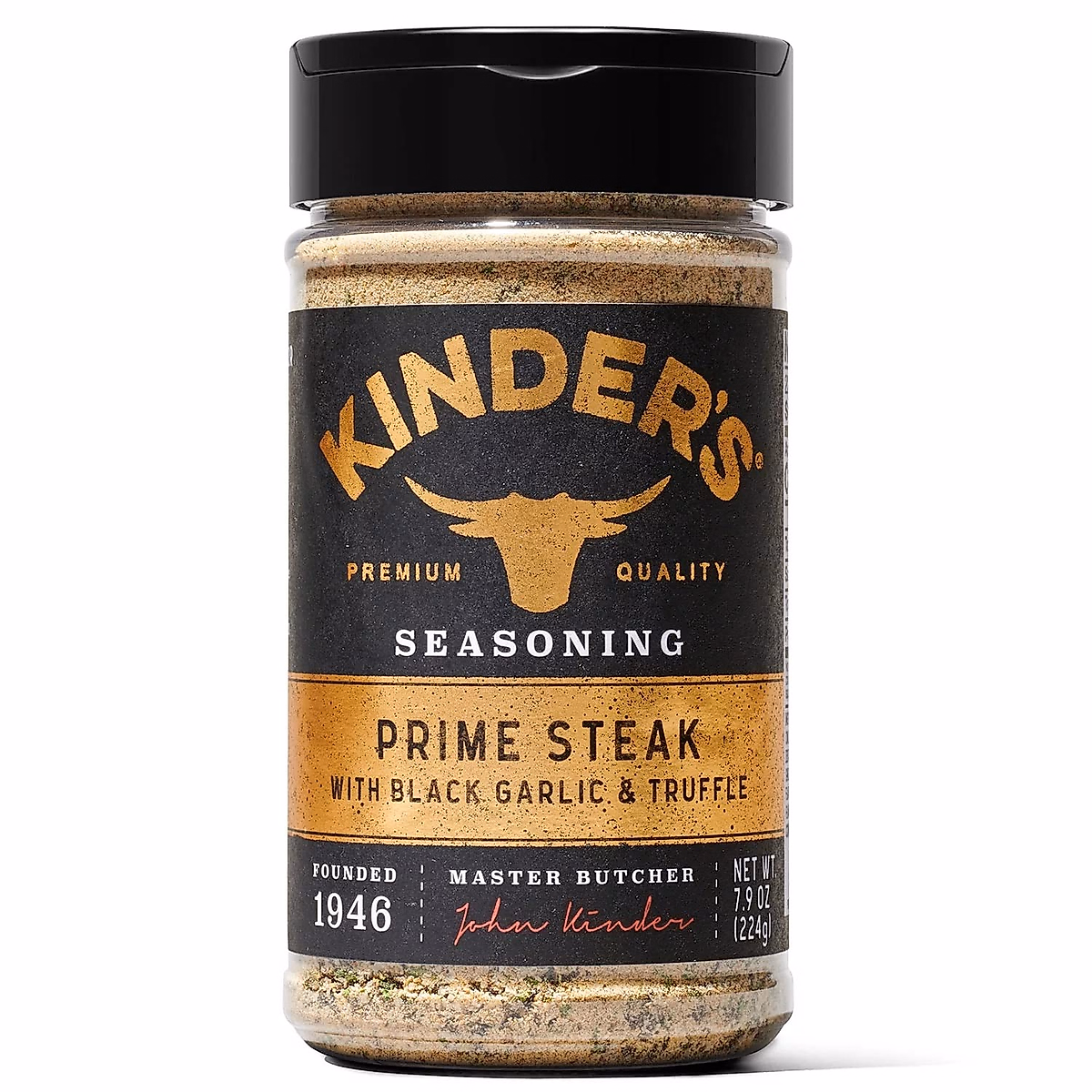 Kinder's Prime Steak with Black Garlic & Truffle Seasoning (7.9 Ounce)