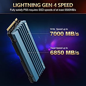 INLAND Performance Plus 2TB GEN 4 SSD with Heatsink Compatible with PS5 + Intel Core i9-12900K Desktop Processor 16 (8P+8E) Cores up to 5.2 GHz Unlocked LGA1700 Desktop Processor with ASUS ROG Strix Z