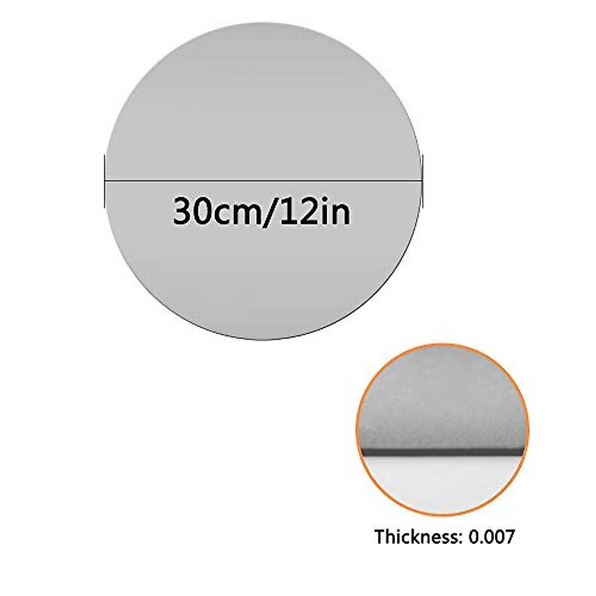 3 Pcs Silicone Microwave Mat, AIFUDA 11.8 Inch Round Non-Stick Microwave Turntable Pad, Oven Mat, Heat Resistant Pad, Pot Holder - Red, Black, Gray