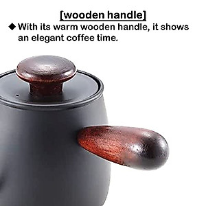 Miyazaki Seisakusho MCO-6 Miyacoffee Drip Pot, For One Cup, 0.1 fl oz (0.4 L), Not Direct Fire, Mahogany