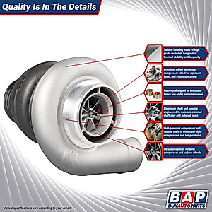 Left Side Turbo Turbocharger For Ford Explorer Flex Taurus SHO Lincoln MKS MKT 3.5L EcoBoost V6 - BuyAutoParts 40-31127AN New