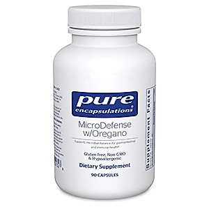 Pure Encapsulations MicroDefense with Oregano | Support for Healthy Gastrointestinal Tract Function and Balance | 90 Capsules