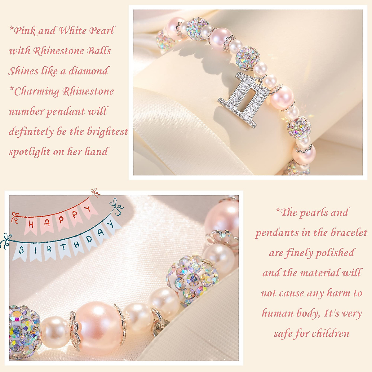 LAVEIR 11 Year Old Girl Gift Ideas, Niece Daughter Granddaughter Gifts for 11 Year Old Girls Birthday Bracelet Gift Idea Stuff from Aunt Mom Grandma