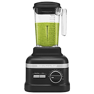KitchenAid High Performance Series Blender KSB6060BM, One Size, Matte Black (Renewed)