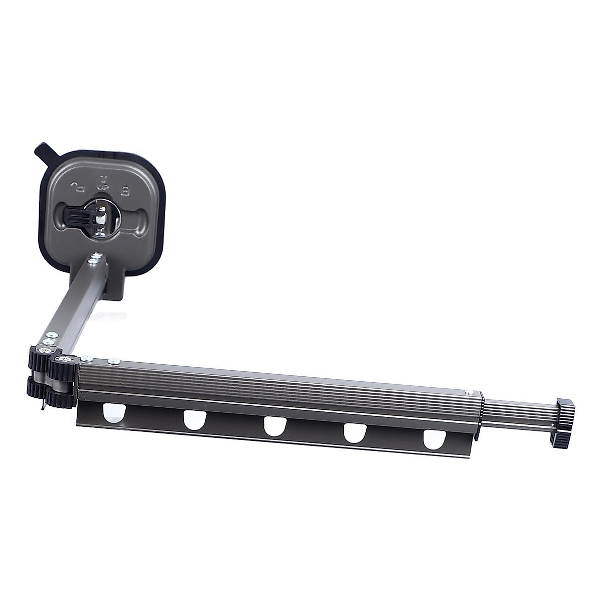 Tgoon Retractable Clothesline Windproof Holes Clothes Airer Space Saving Powerful Suction Cup for Balcony (#1)