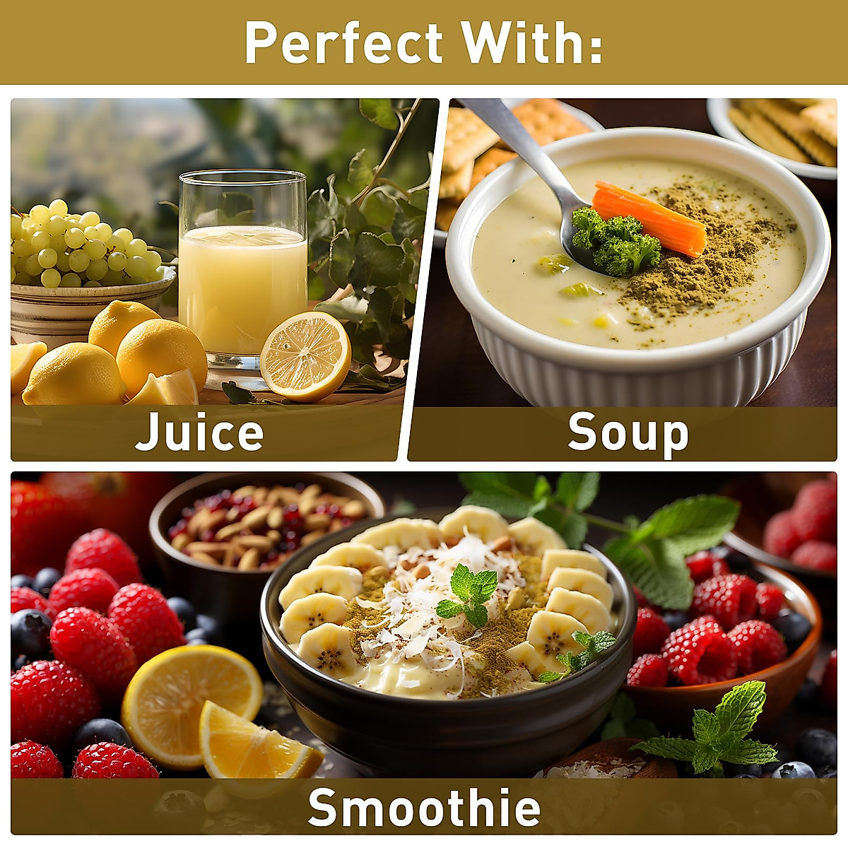 UNLEASH'D ORGANIC Organic Ginkgo Biloba Powder 16 oz Supports Brain Function and Mental Alertness Vegan Friendly Raw and Non-GMO