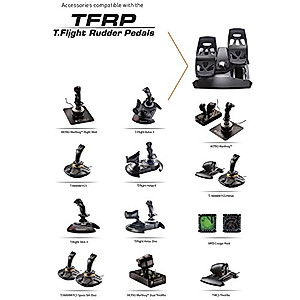 Thrustmaster TFRP Rudder Pedals for Flight Simulators