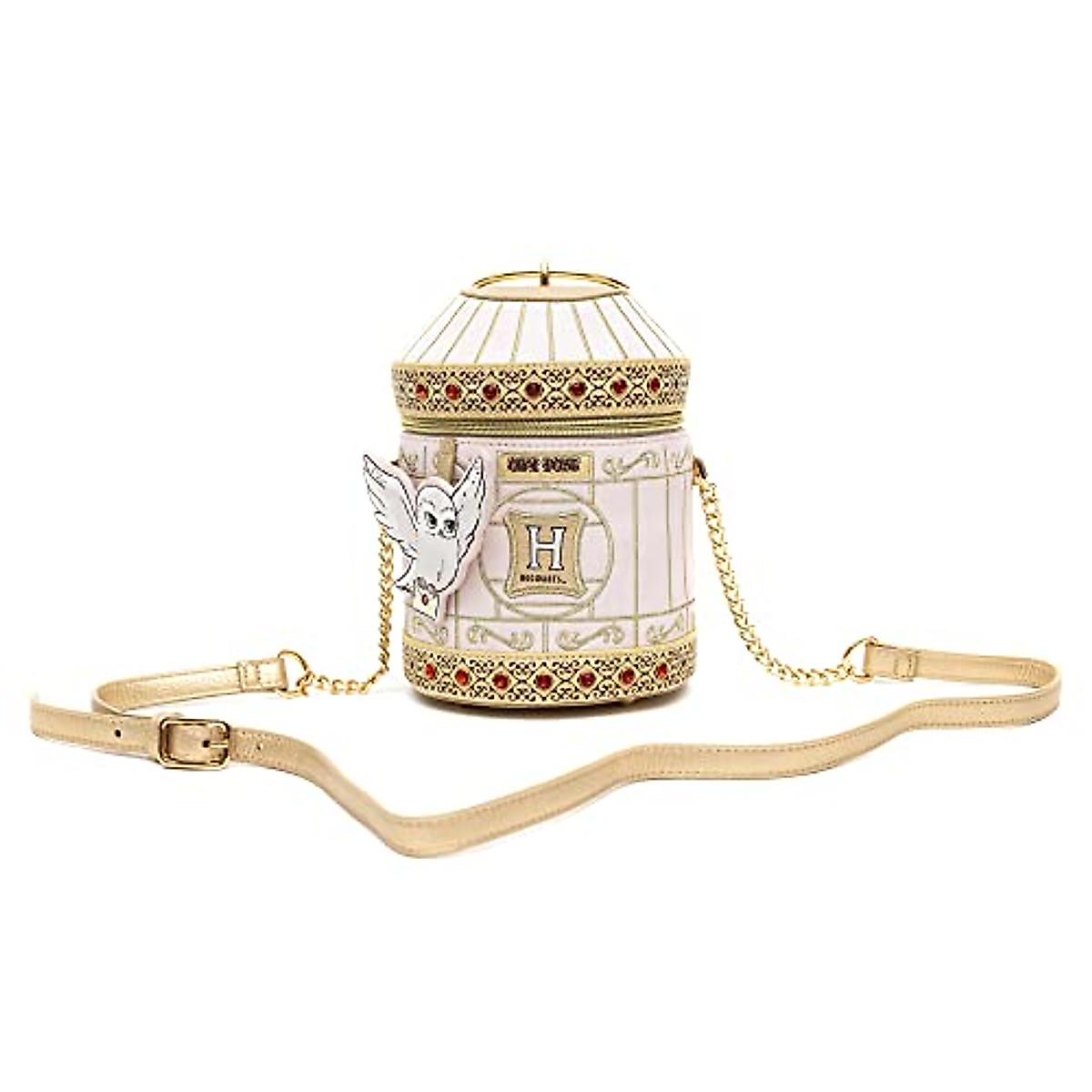 Danielle NicolexHarry Potter Owl Post Bird Cage Crossbody Bag - Fashion Cosplay Disneybound Cute Crossbody Bags, Multicolor