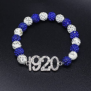 Cawsen Finer 1920 Bracelet ZP-B Brooch For Finer Women Zetaa Phii Betaa Sorority Paraphernalia Jewelry Sisterhood Gift (1920 bracelet)