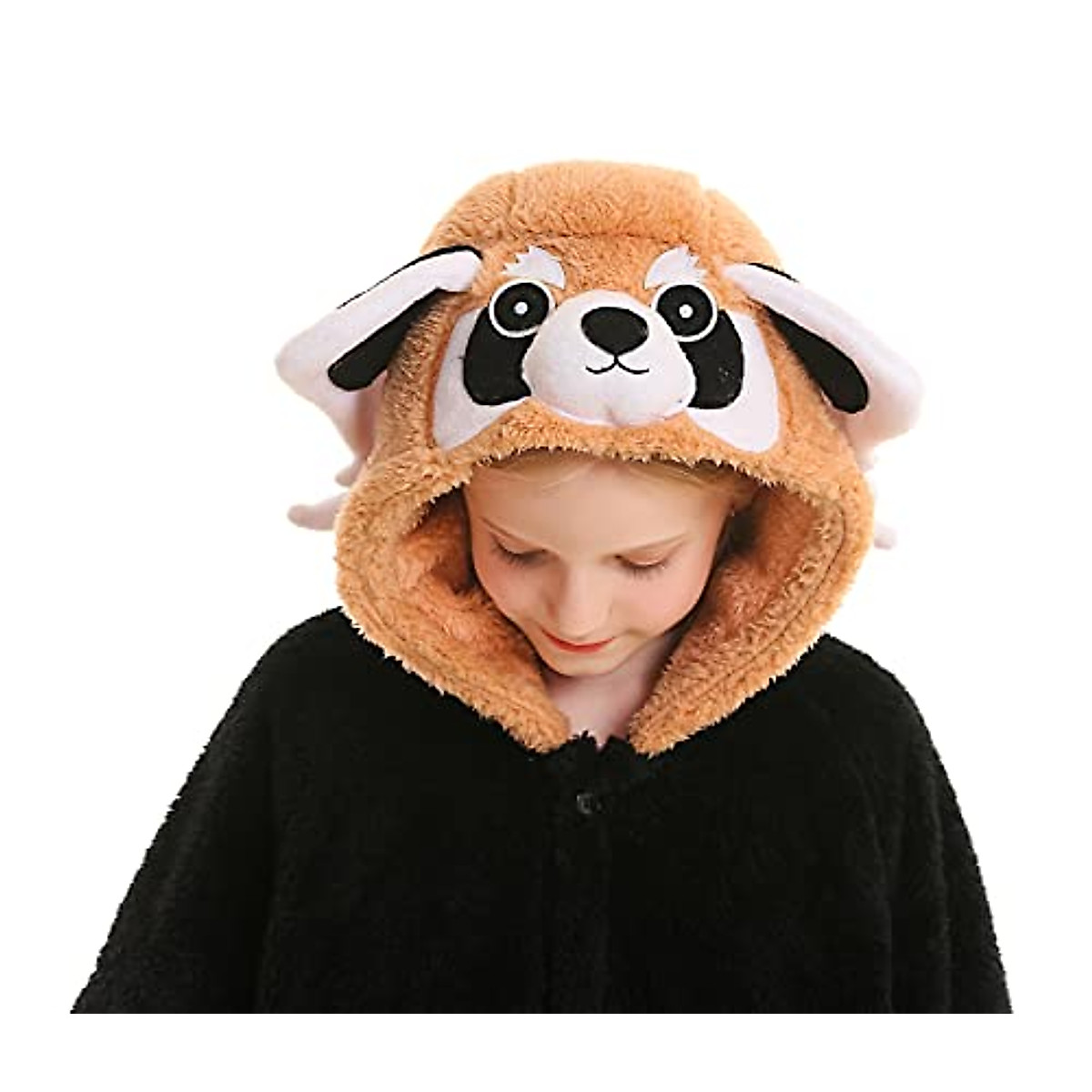 ATOZ Onesie for Kids, Animal Pajamas Halloween Cosplay Costume for Girls Boys, Raccoon 2-3T