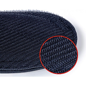 Nanoskin 5-3/4" Hand Strap Applicator for 6" AUTOSCRUB Foam Pad [AS-007], Black