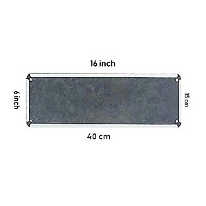 Welcome to Camp Quitcherbitchin', Happy Camper Metal Sign, Camping Decor, Funny Plaque for Trailer, Cabins, Garage Tin Sign 6 X 16 INCH Home Wall Decoration