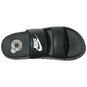 Nike Women's Offcourt Duo Slides (5, Black/Black/White)