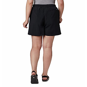 Columbia Women's Sandy River Short, Breathable, Sun Protection Shorts, black, Large x 3