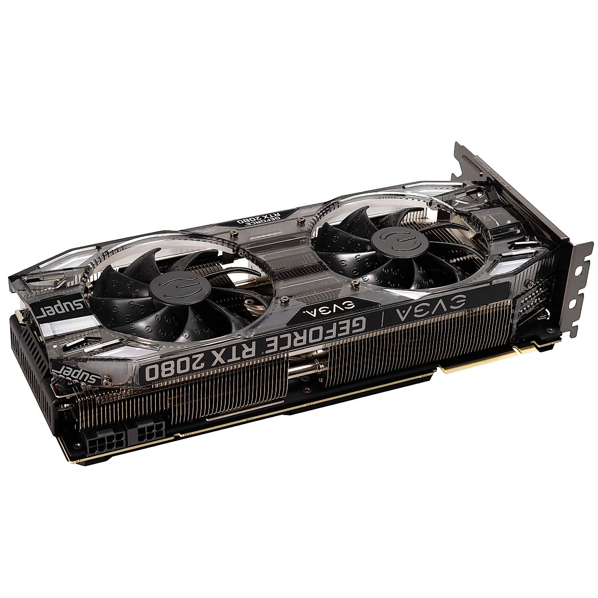 EVGA GeForce 08G-P4-3183-KR, RTX 2080 Super XC Ultra, Overclocked, 2.75 Slot Extreme Cool Dual, 70C Gaming, RGB, Metal Backplate, 8GB GDDR6