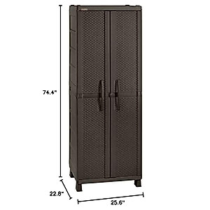 Rimax Storage Cabinets, Brown