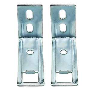 AXLIZER 4Sets Vertical Blinds L-Shaped Brackets Vertical Blinds Mounting Bracket, Clip Blind Extension Frame