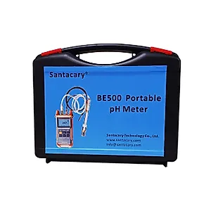 pH Meter, 0.01 pH Accuracy, 0-14.00 pH Measuring Range, 1 to 3 Points Calibration for Precise pH Measurement, Portable