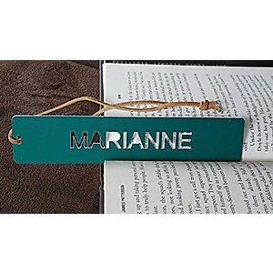 Personalized or Monogrammed Bookmark - Custom Made with Your Name, Message, or Initials - Comfort House P3109