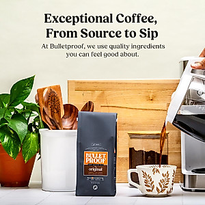 Bulletproof Original Medium Roast Ground Coffee, 12 Ounces (Pack of 3), 100% Arabica Coffee Sourced from Guatemala, Colombia & El Salvador
