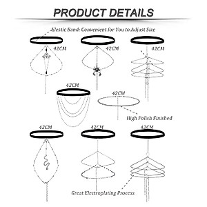 YOVORO 8 Pcs Leg Chains for Women Thigh Chains Boho Body Chain for Beach Summer Holiday Snake Thigh Jewelry Silver