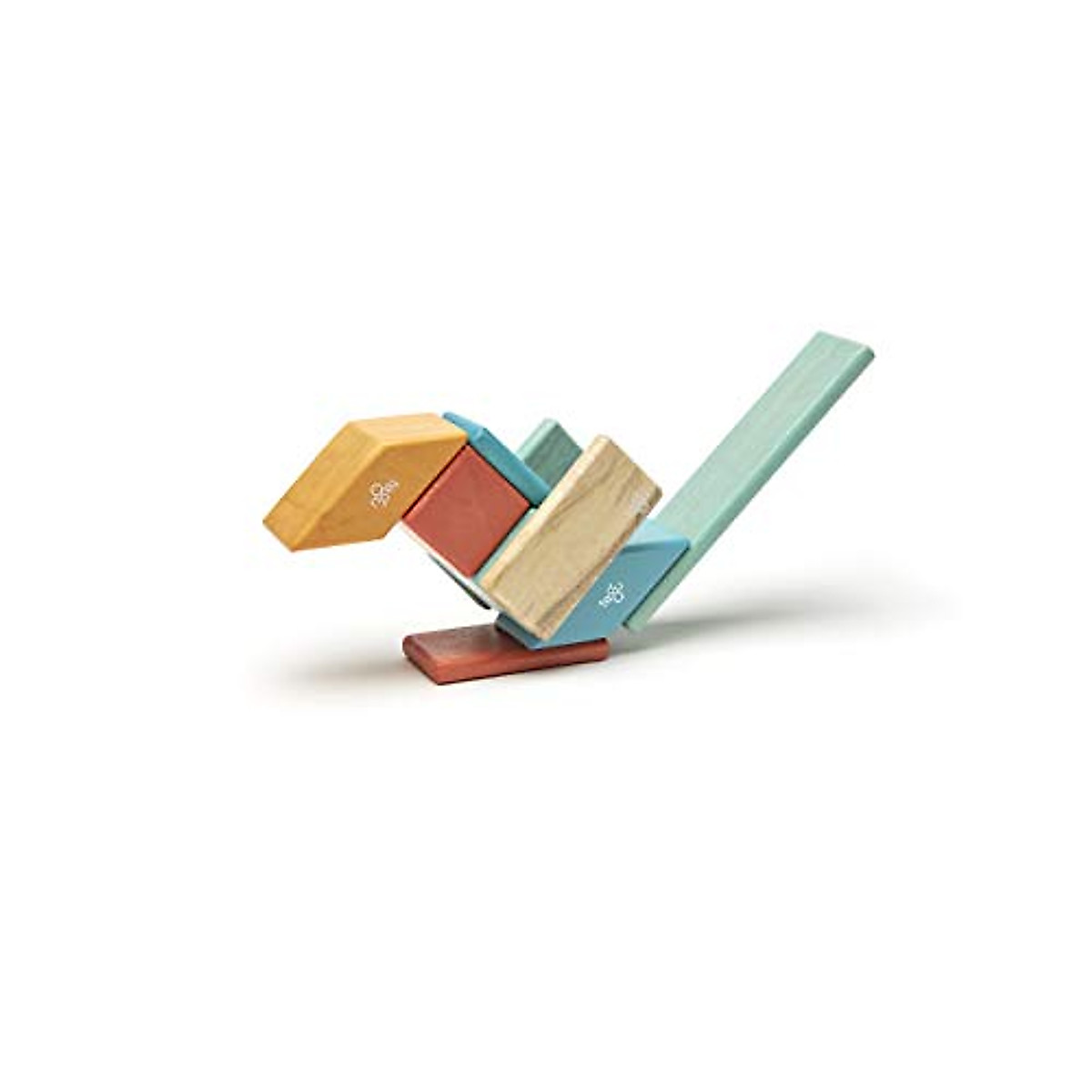 14 Piece Tegu Magnetic Wooden Block Set, Sunset