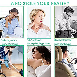 Neck Heating Pad,Haniperis Heated Neck Shoulder Wrap with Auto Shut Off and 3 Adjustable Temperature,Electric Thermal Compress Neck Brace,Heat Therapy for Soreness & Stiffness Pain Relief (XL)