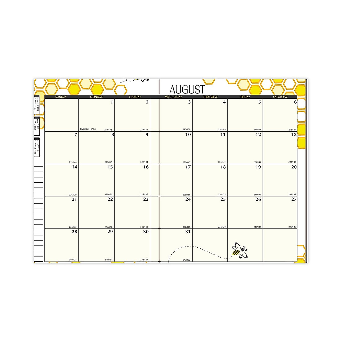 2023-2024 House of Doolittle 10-inch x 7-inch Recycled Academic Honeycomb Planner (2665-02)