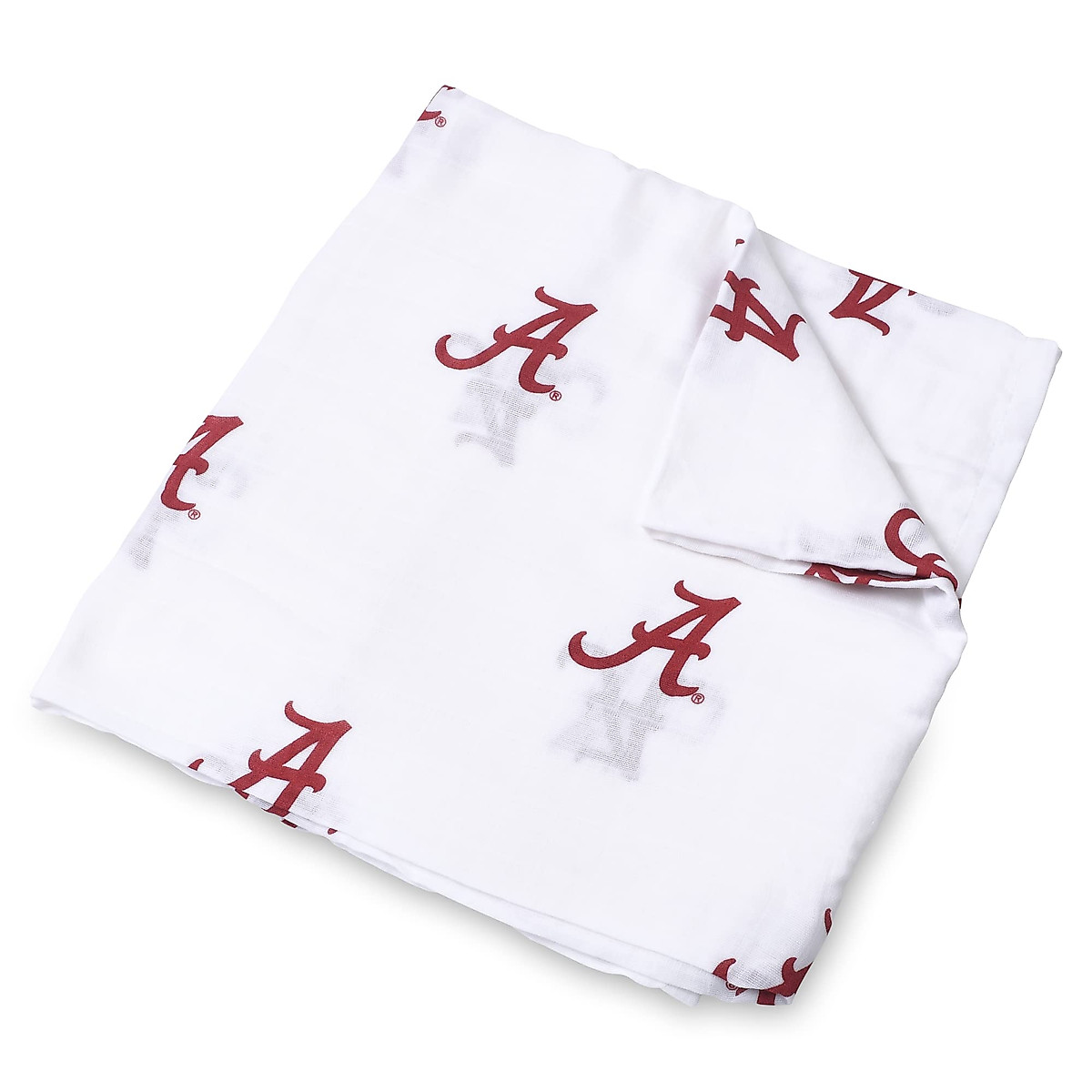 Three Little Anchors University of Alabama Muslin Swaddle Blanket 47x47in