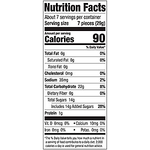 Trolli Sour Brite Crawlers Candy, Original Flavored Sour Gummy Worms, 7.2 Ounce