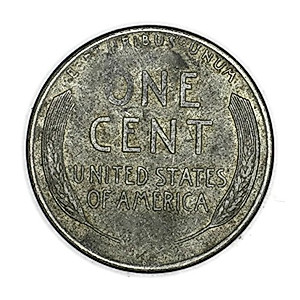 1943 S War Time Steel Lincoln Wheat Penny Good