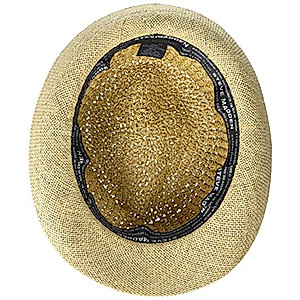 Steve Madden Women's Fedora, White, One Size