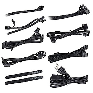 EVGA 700 BQ, 80+ Bronze 700W, Semi Modular, 5 Year Warranty, Power Supply 110-BQ-0700-V1