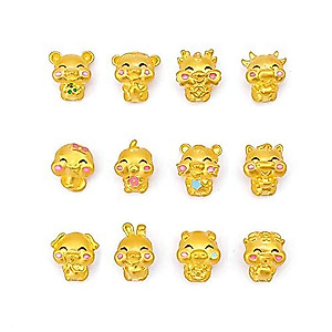 Vanski Chinese 12 Zodiac Animal Charm Bracelet for Women Adjustable Red Rope Bracelet Good Luck Symbol Jewelry (Zodiac -Monkey)