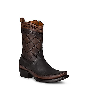 Cuadra Men's Boot in Bovine Leather with Zipper Black, 1J2IRS, Size 9.5