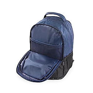 Nautica Sail Laptop Backpack, Navy/Yellow, One Size