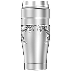 THERMOS Batman Sublimated Winged Logo, STAINLESS KING Stainless Steel Travel Tumbler, Vacuum insulated & Double Wall, 16oz